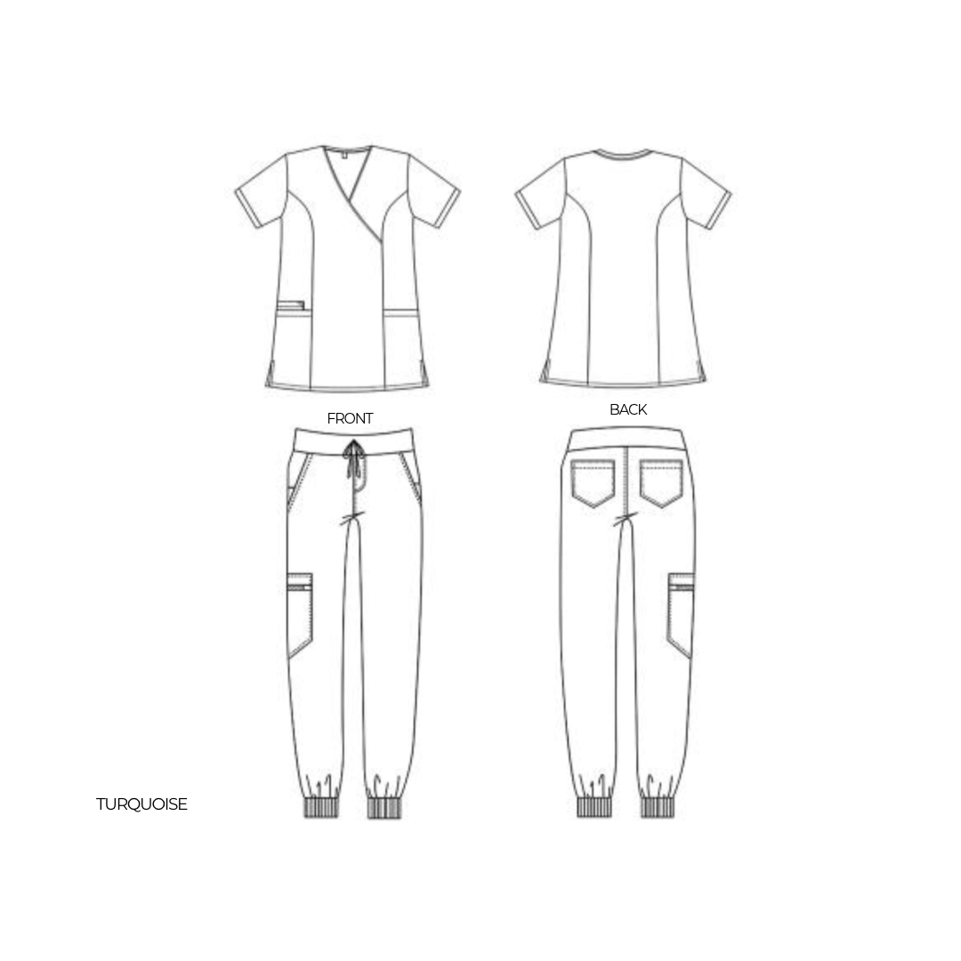 Womens Dynamic Scrub Suit Med In Style Ph